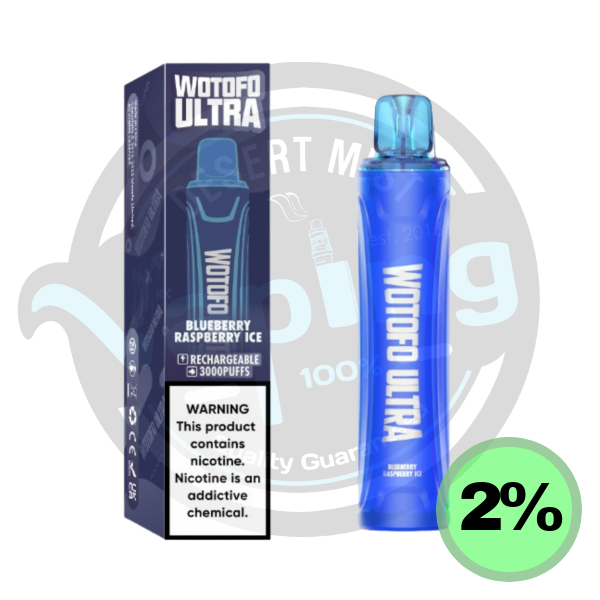WOTOFO | ULTRA 3000 Puff 2% - (8.5ml) | Desert Mist Vaping