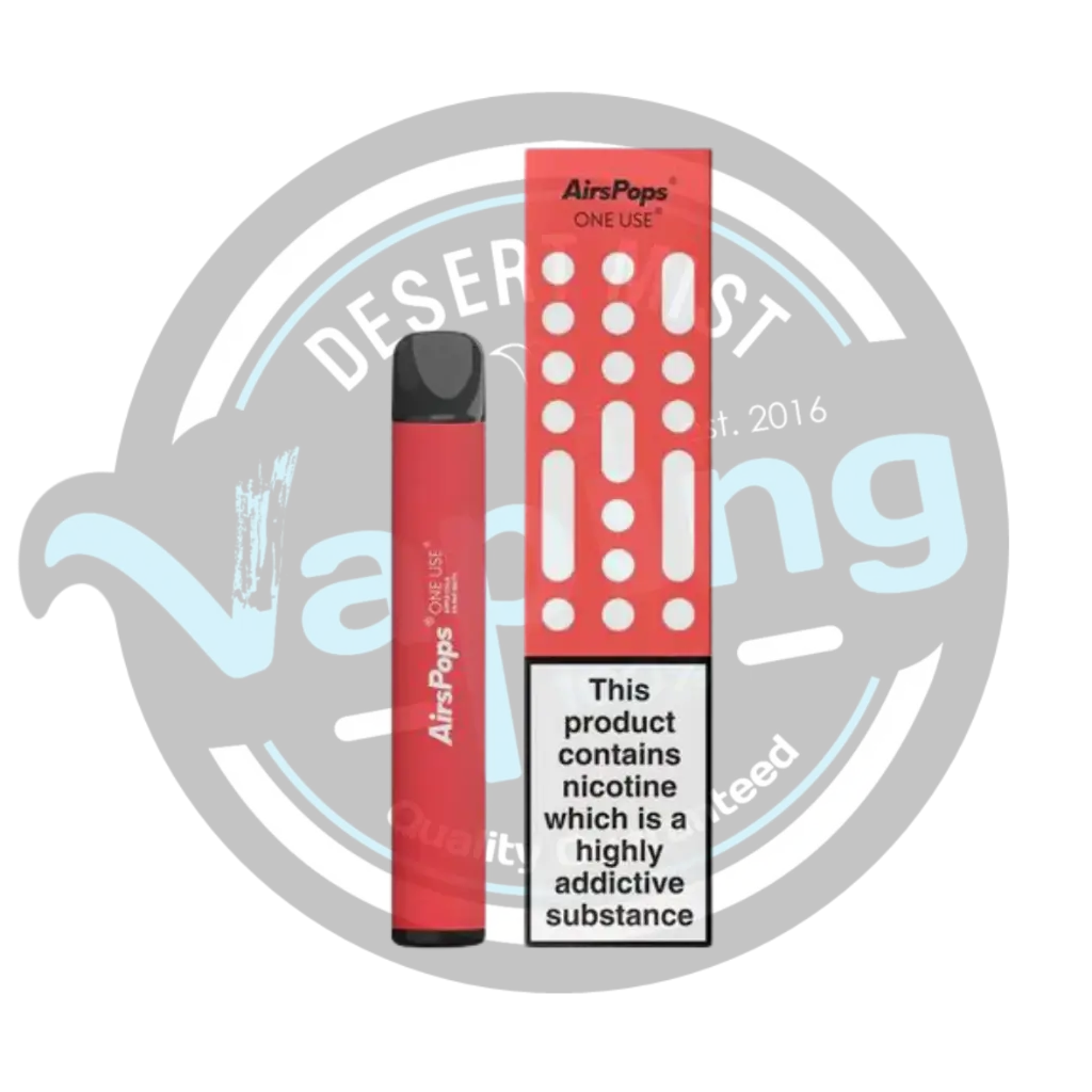 AIRSCREAM | Airspops 800 Puff 5% - (3ml) | Desert Mist Vaping