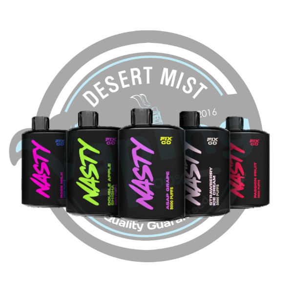 NASTY | Fix 5000 Puff 2% - (10.5ml) Assorted | Desert Mist Vaping