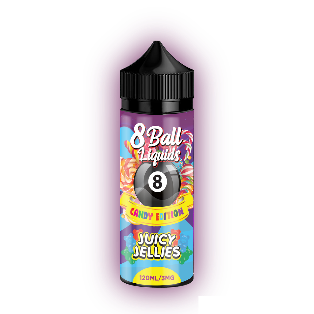 8 BALL: CANDY | Juicy Jellies 120ml - LONGFILL | Desert Mist Vaping