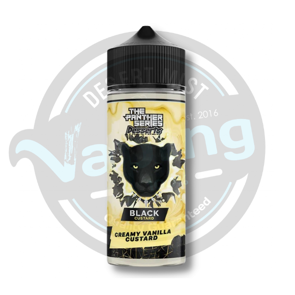 PANTHER | Black: Custard 120ml | Desert Mist Vaping