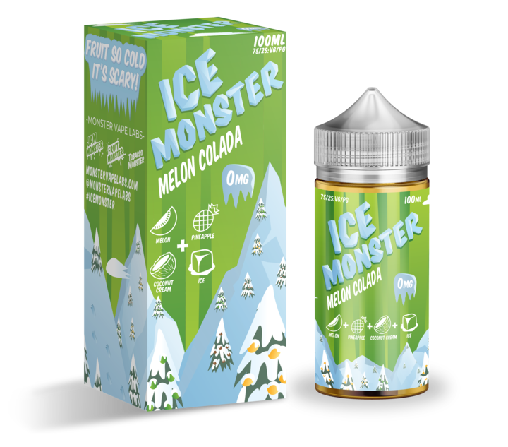 ICE MONSTER | Melon Colada 100ml | Desert Mist Vaping