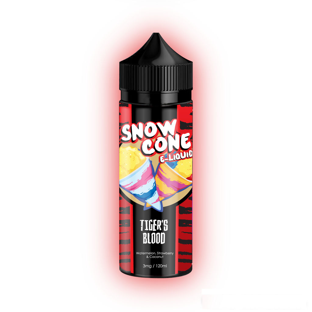 SNOW CONE | Tiger's Blood 120ml (0mg) | Desert Mist Vaping