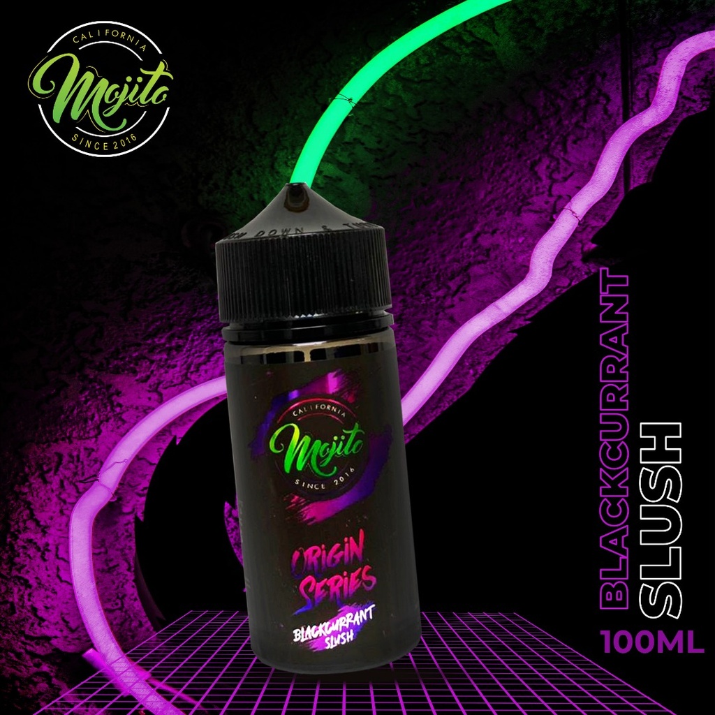 CALIFORNIA MOJITO | Blackcurrant Slushy 100ml | Desert Mist Vaping